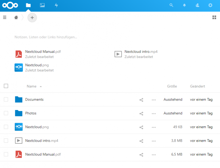 Nextcloud Hub (Nextcloud 18) bringt interessante neue Funktionen - goneo Blog